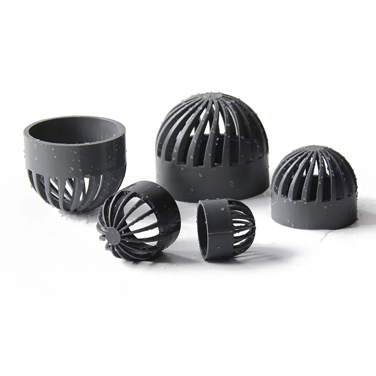 PVC-Water-Filter-Cap-Net-32-40-50-63-75-90-110mm-End-Pipe-Metric ...