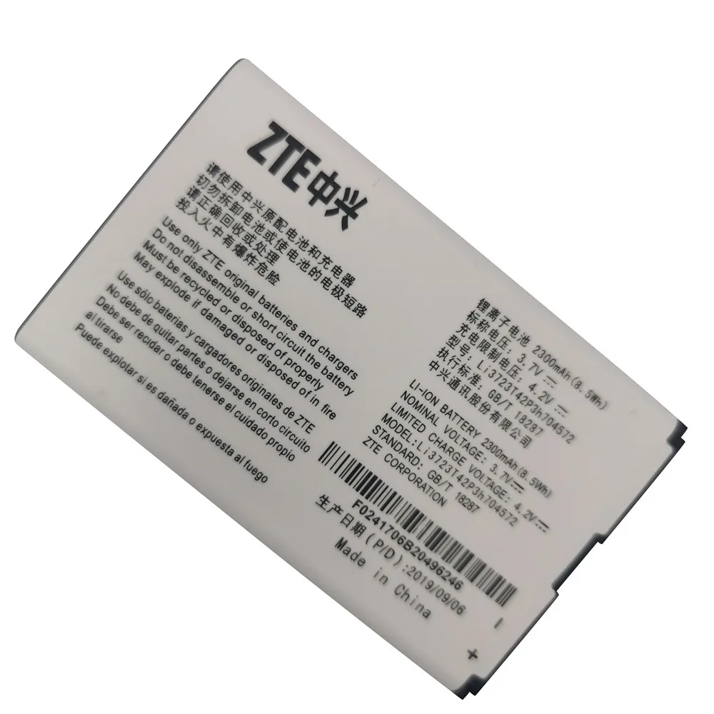3.7V 2300mAh Li3723T42P3h704572 For ZTE MF90 MF90+ MF90M MF91 Battery ...