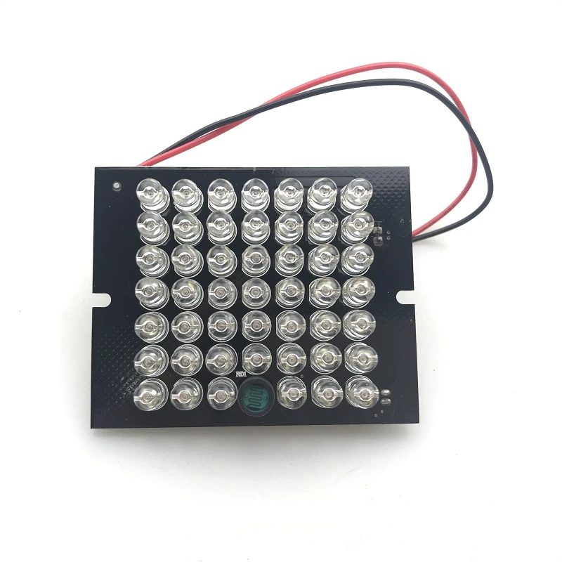 850nm IR Infrared Light LED Board illuminator Night Vision 48 IR LED ...