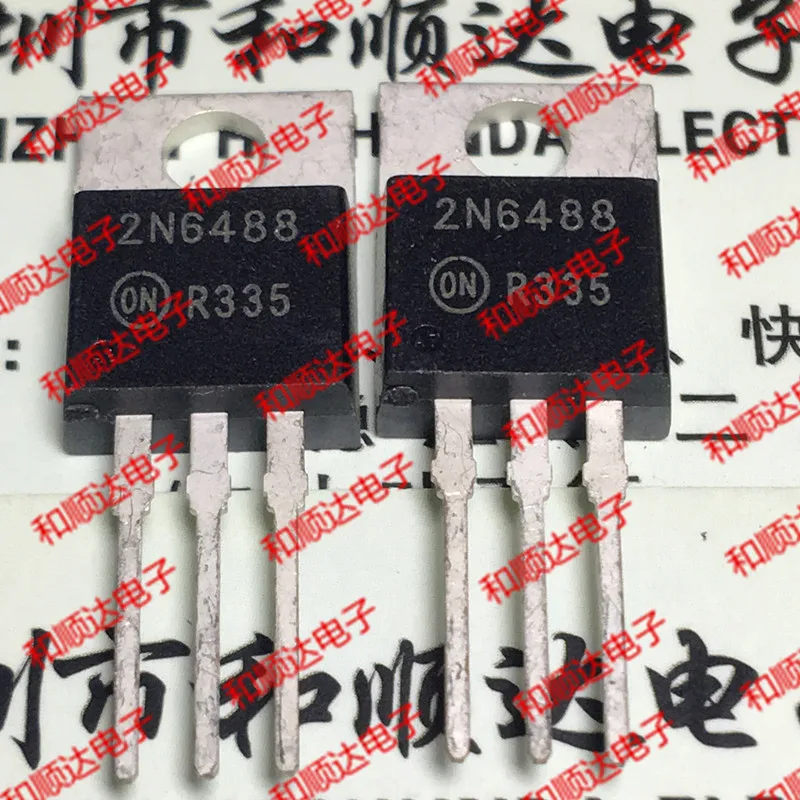 10pcs/lot 2N6488 New stock TO-220 80V 15A - AliExpress