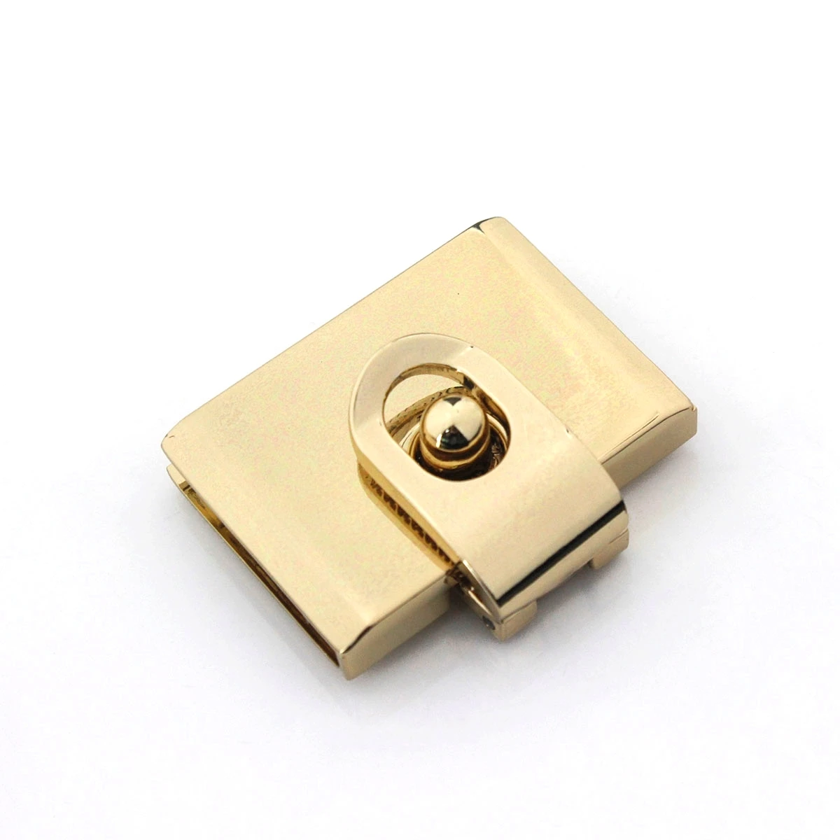 1x-Metal-Rectangle-Push-Lock-Turn-Lock-Bag-Briefcase-Spring-Lock-Snap ...