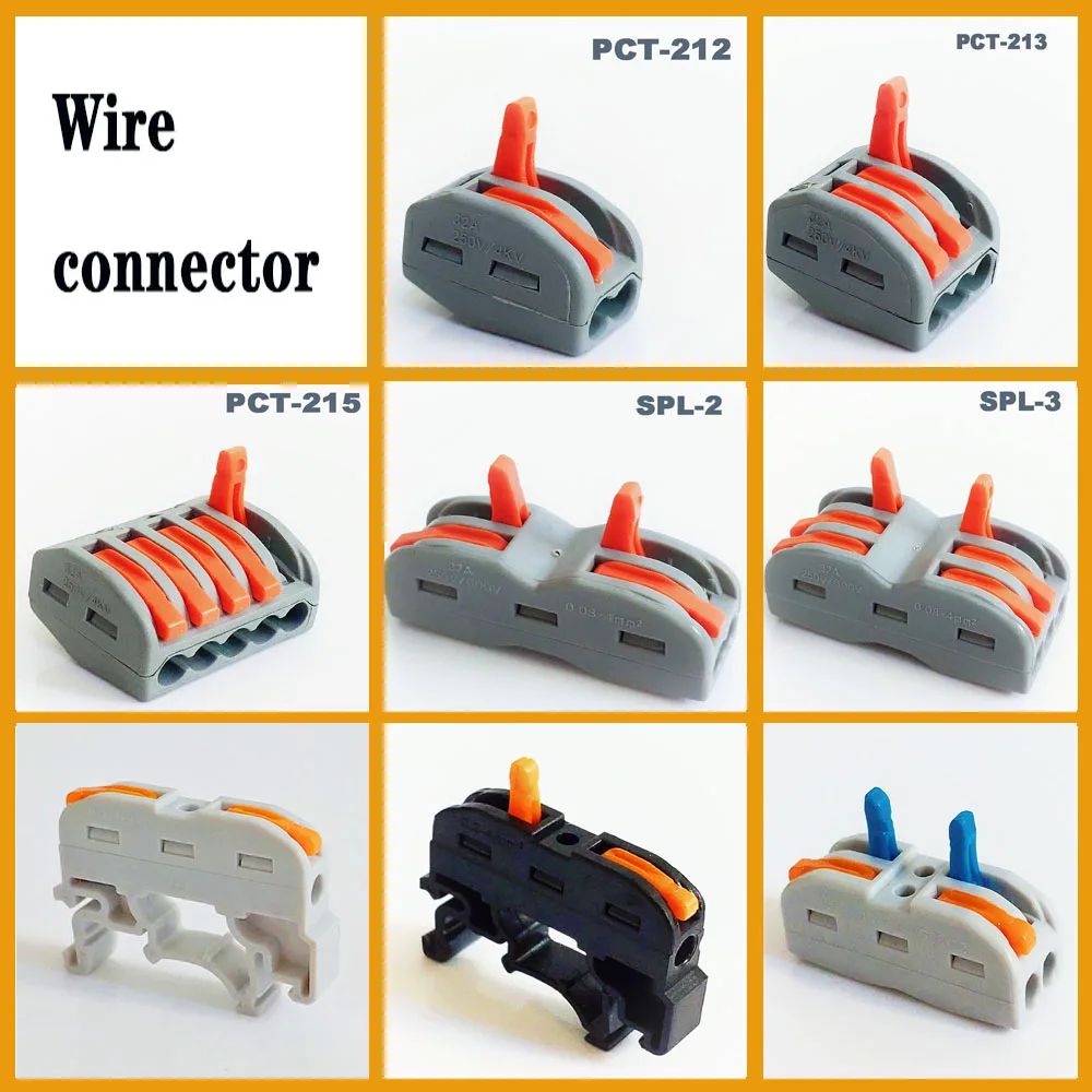 wire Connector 222 212 plug in connector Compact electrical fast ...