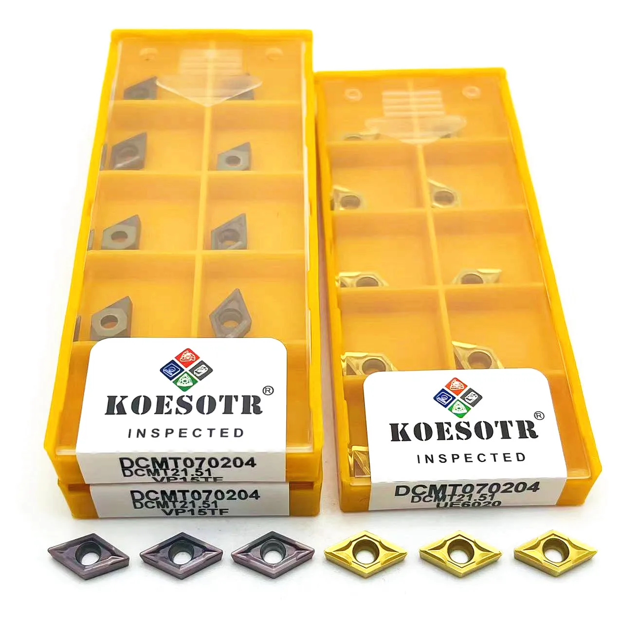 High Quality Milling Inserts Dcmt070204 Vp15tf Ue6020 Us735 Carbide Cnc ...