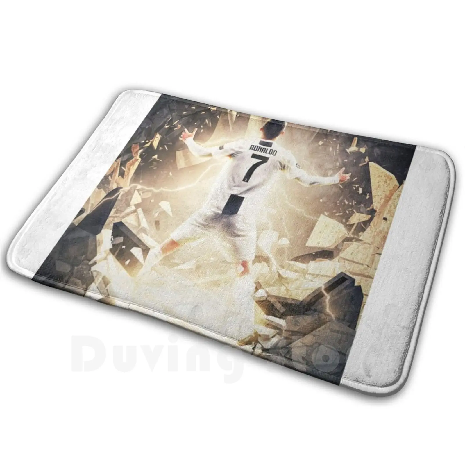 Ronaldo-Carpet-Mat-Rug-Cushion-Soft-Non-Slip-Football-Barcelon-Player ...