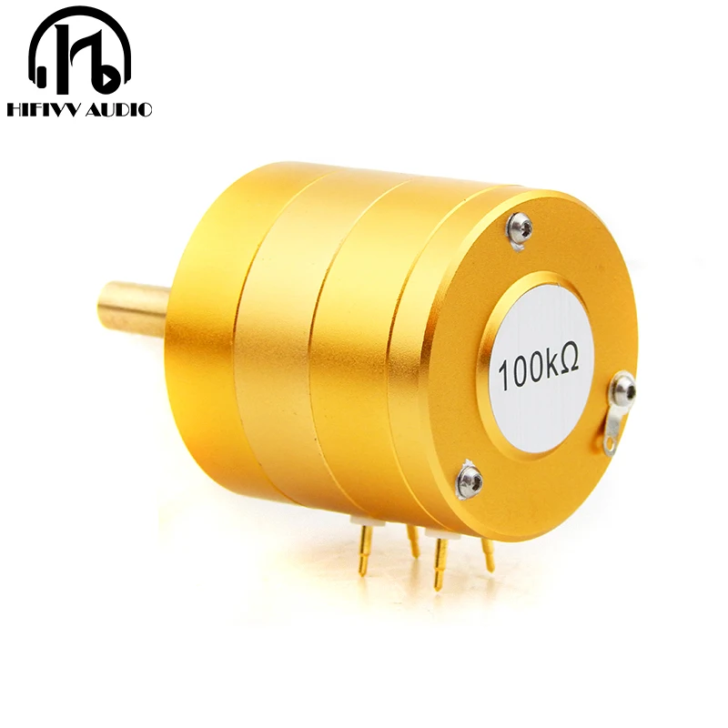 Hi END Step potentiometer switch 2.0CH high-precision 24 steps Dual ...