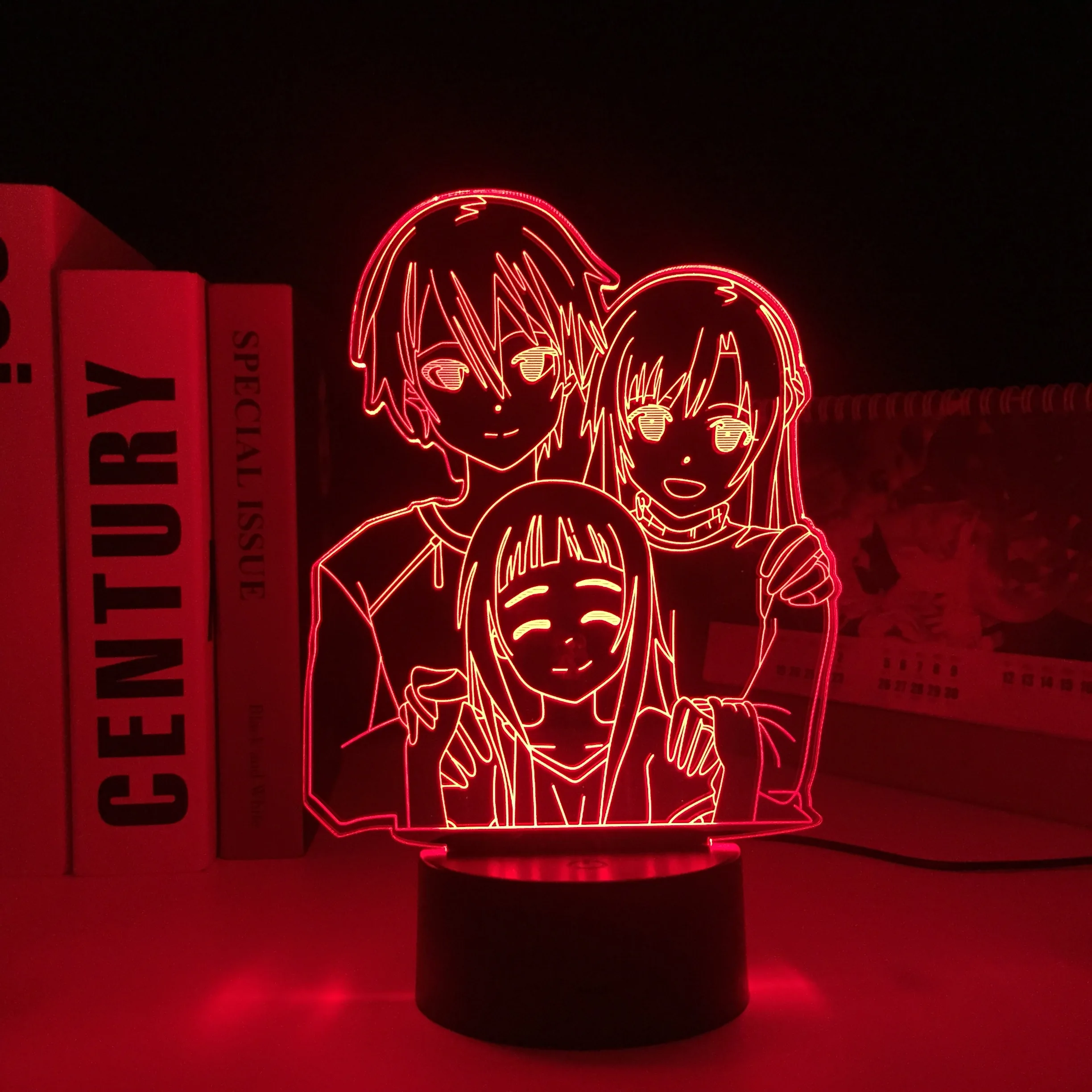 For Gift Store Anime Sword Art Online Light Led Light for Bedroom Decor ...