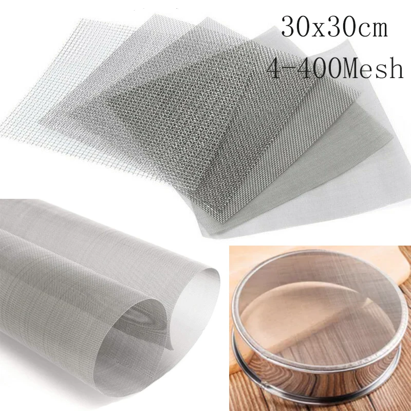 30x30cm-Stainless-steel-Mesh-filter-mesh-metal-front-repair-fixed-mesh ...