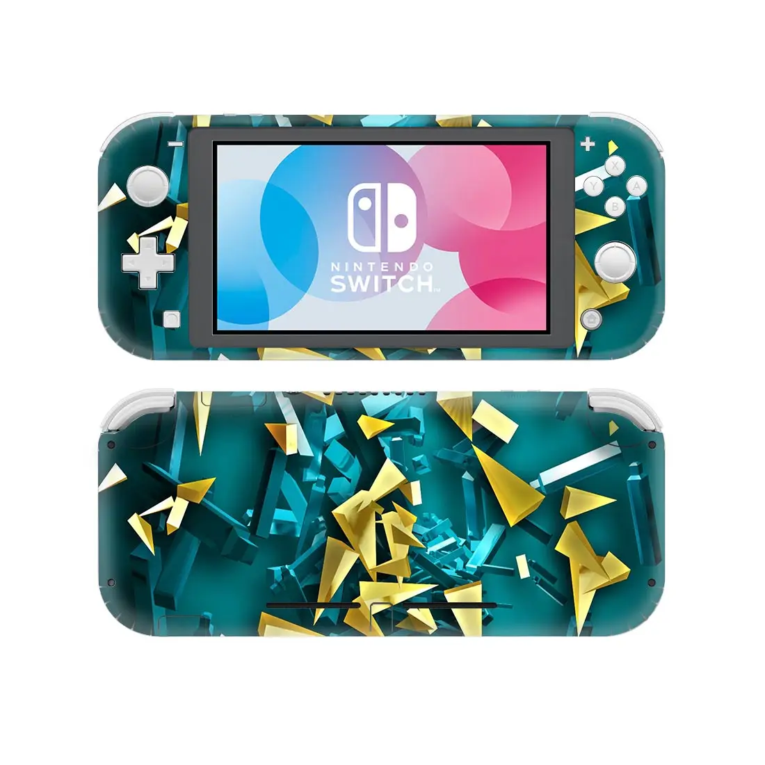 3D Pattern Style Vinyl Skin Sticker for Nintendo Switch Lite NSL ...