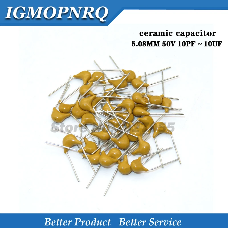 1000pcs-50V-monolithic-ceramic-capacitor-10PF-10-1-22PF-47NF-220NF-1NF ...