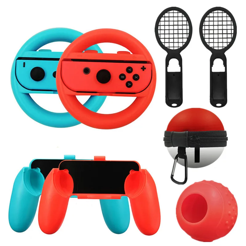 Left+right Joy-con Controller Gamepad Hand Grip Case For Nintendo ...