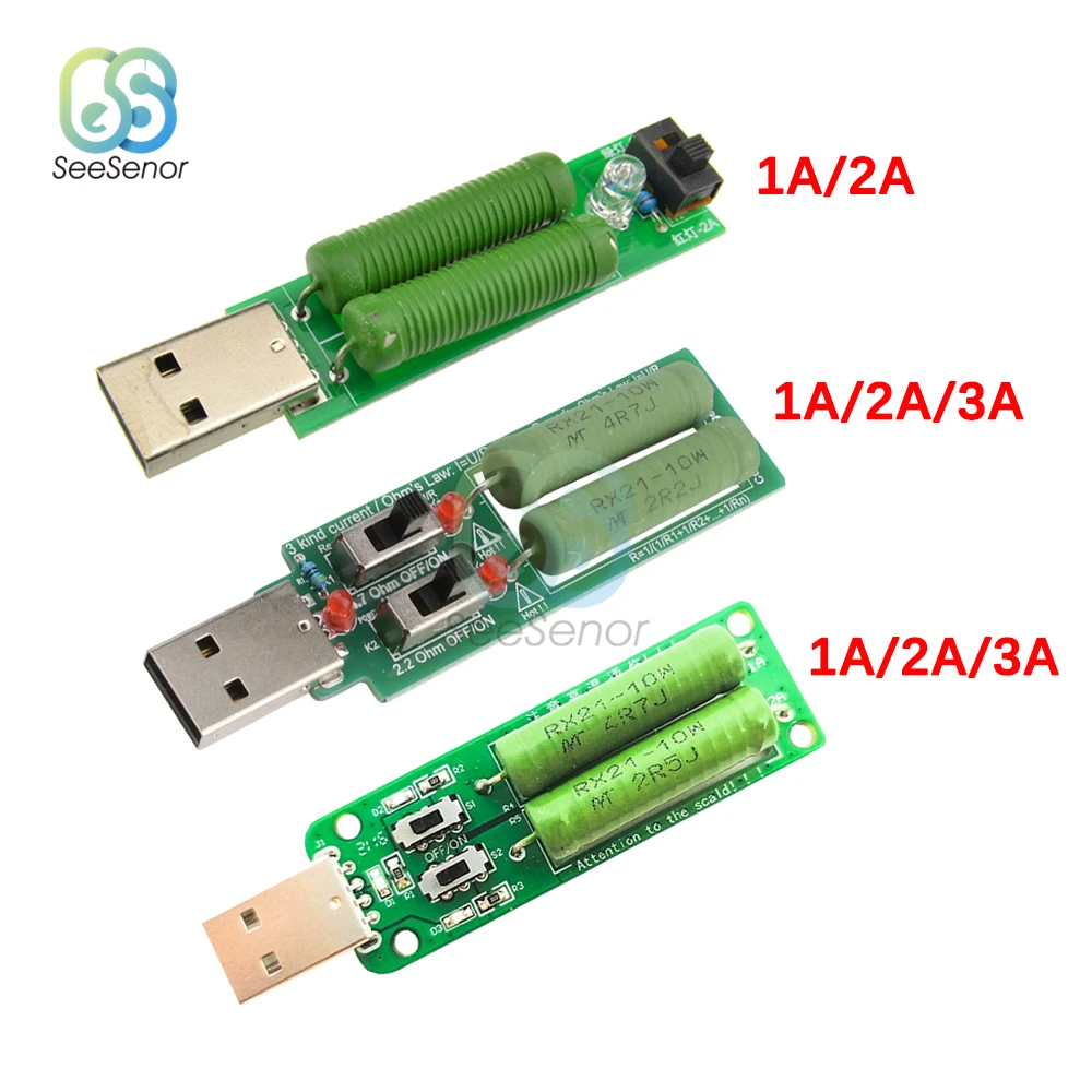 Voltage Discharge Resistance Tester | Usb Resistor Dc Load | Load Usb ...