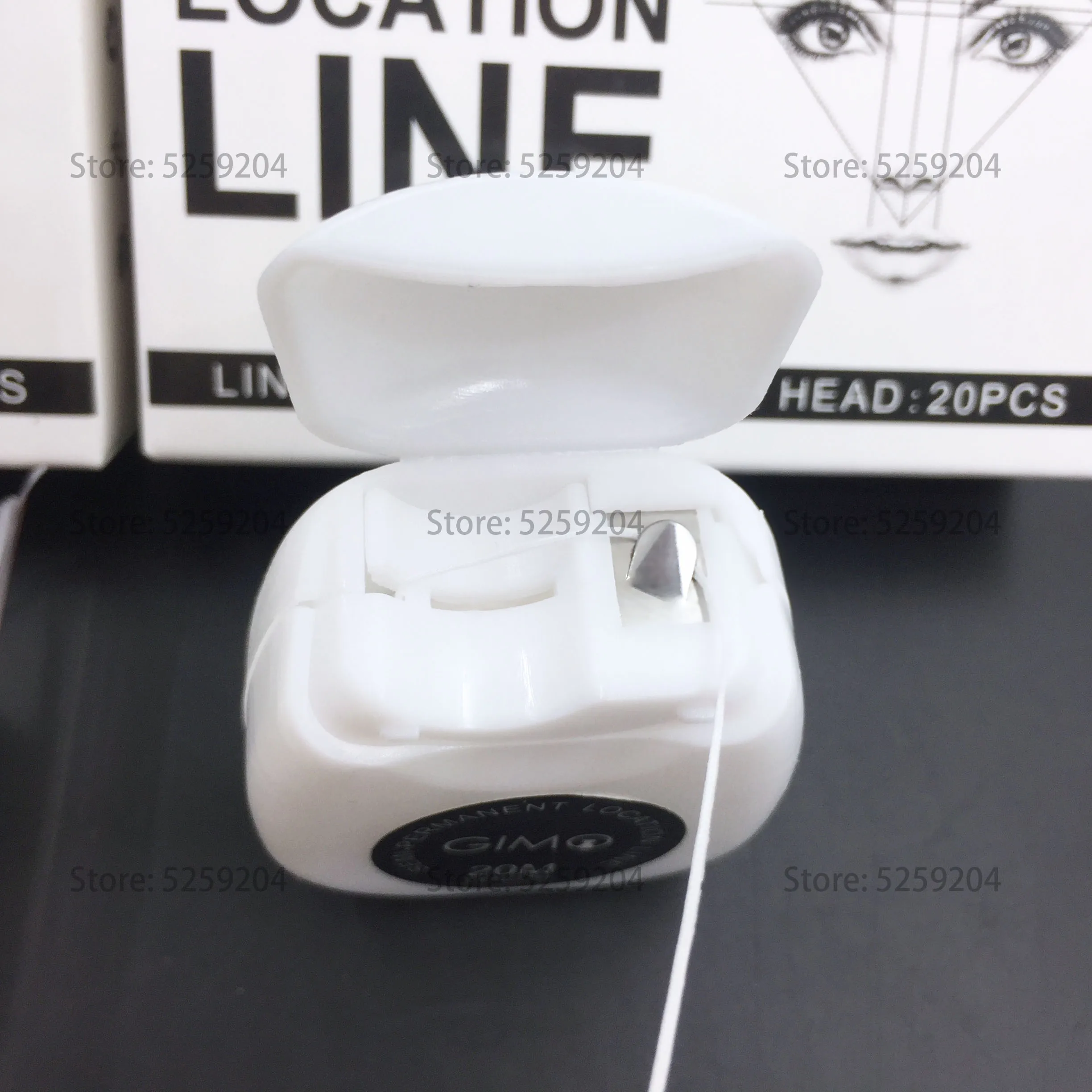 New Makeup Stencil pre-ink mapping Pre-Cut Strings not inked For ...