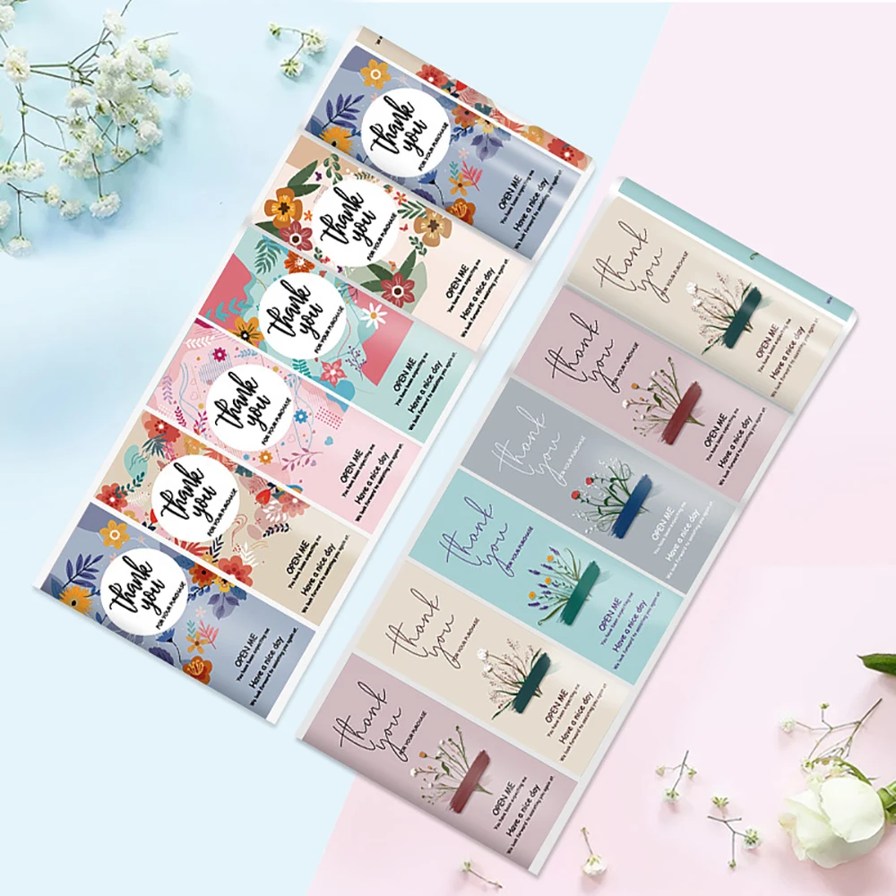 150pcs This Package Nice To Meet You Too Sticker Seal Label Thank You ...