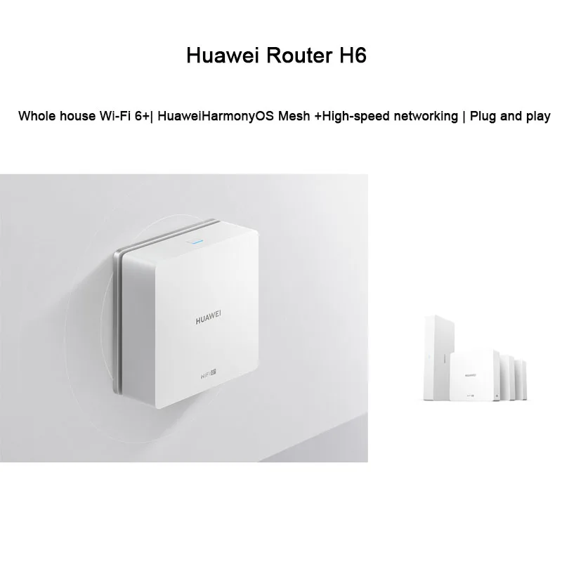 Original HUAWEI Router H6 HarmonyOS WIFI 6+ Smart Home Mesh WIFI ...