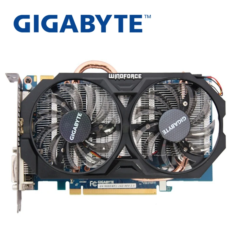 GIGABYTE-GTX-660-Placas-De-V-deo-2GB-192Bit-GDDR5-N660-Mapas-De-Placa ...