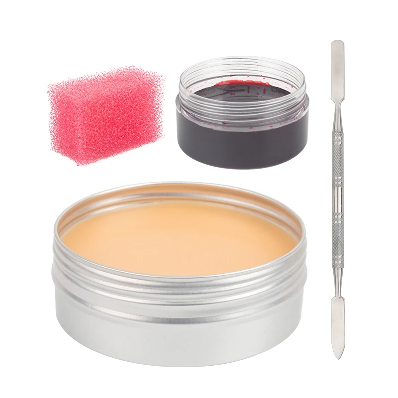 SFX-Makeup-Kit-Scars-Wax-Halloween-Special-Effects-Stage-Fake-Wound ...