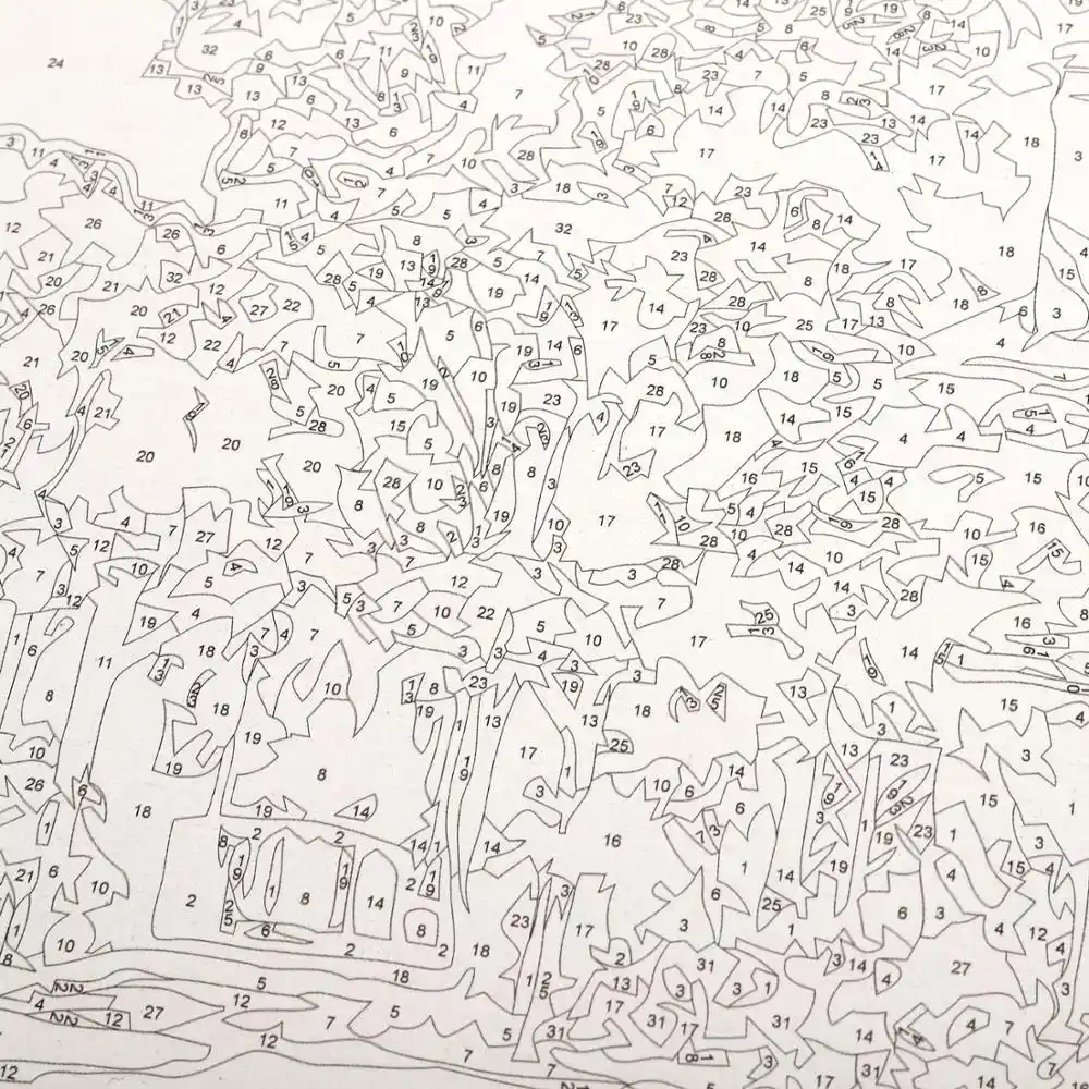 Colorear Por Número De Animales