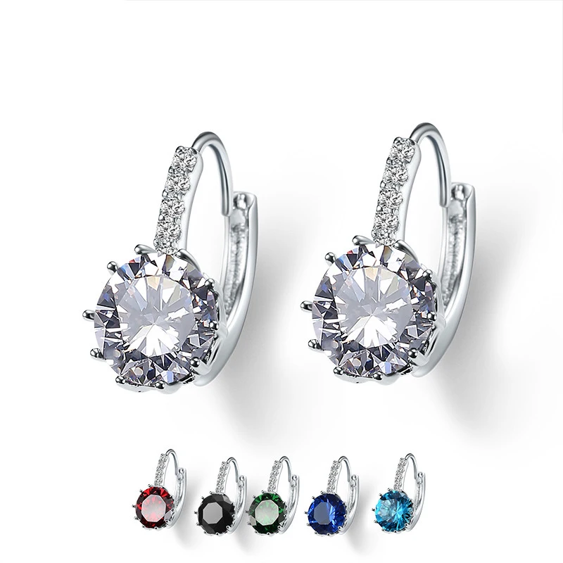 UILZ ออกแบบแบรนด์หรู AAA Zircon Olive Branch ต่างหูจี้สร้อยข้อมือ ...