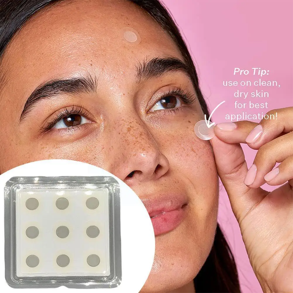 4/9 adesivos microneedles anti acne espinha remoção calmante pele rosto ...