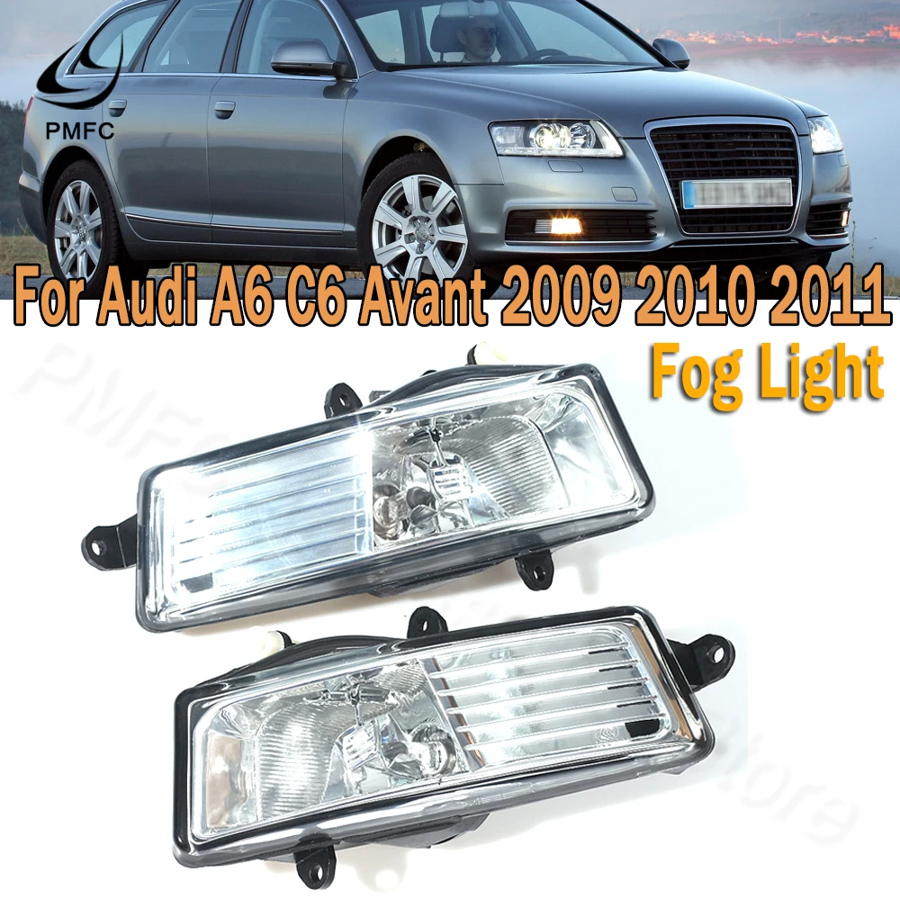 PMFC Car Front Bumper Fog Light Fog Lamp With Halogen Bulb Car-Styling ...