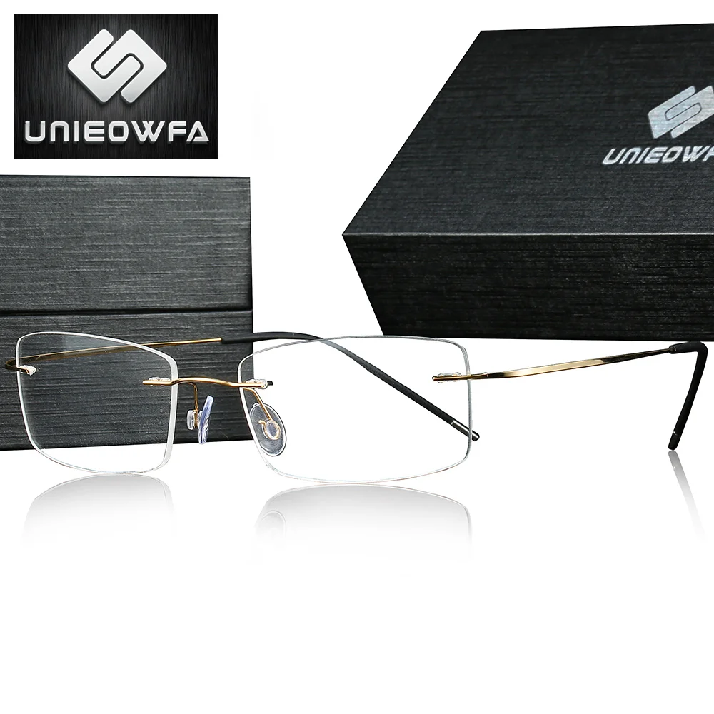 Titanium-Rimless-Prescription-Glasses-Men-Bifocal-Progressive ...