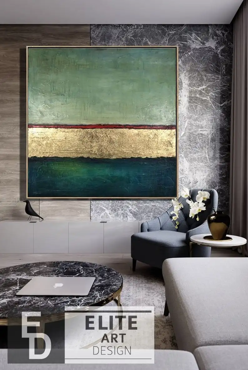 Acrylic Painting Art & Collectibles Abstract White Minimal Texture ...