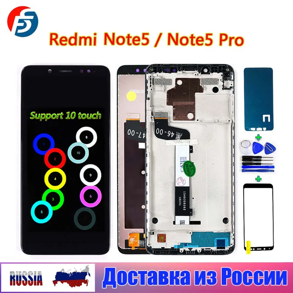 Fansu1 pantalla Lcd para Xiaomi Redmi NOTE 5 Pro MONTAJE DE ...