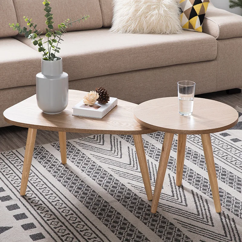 Modern-minimalist-light-luxury-coffee-table-living-room-high-and-low ...