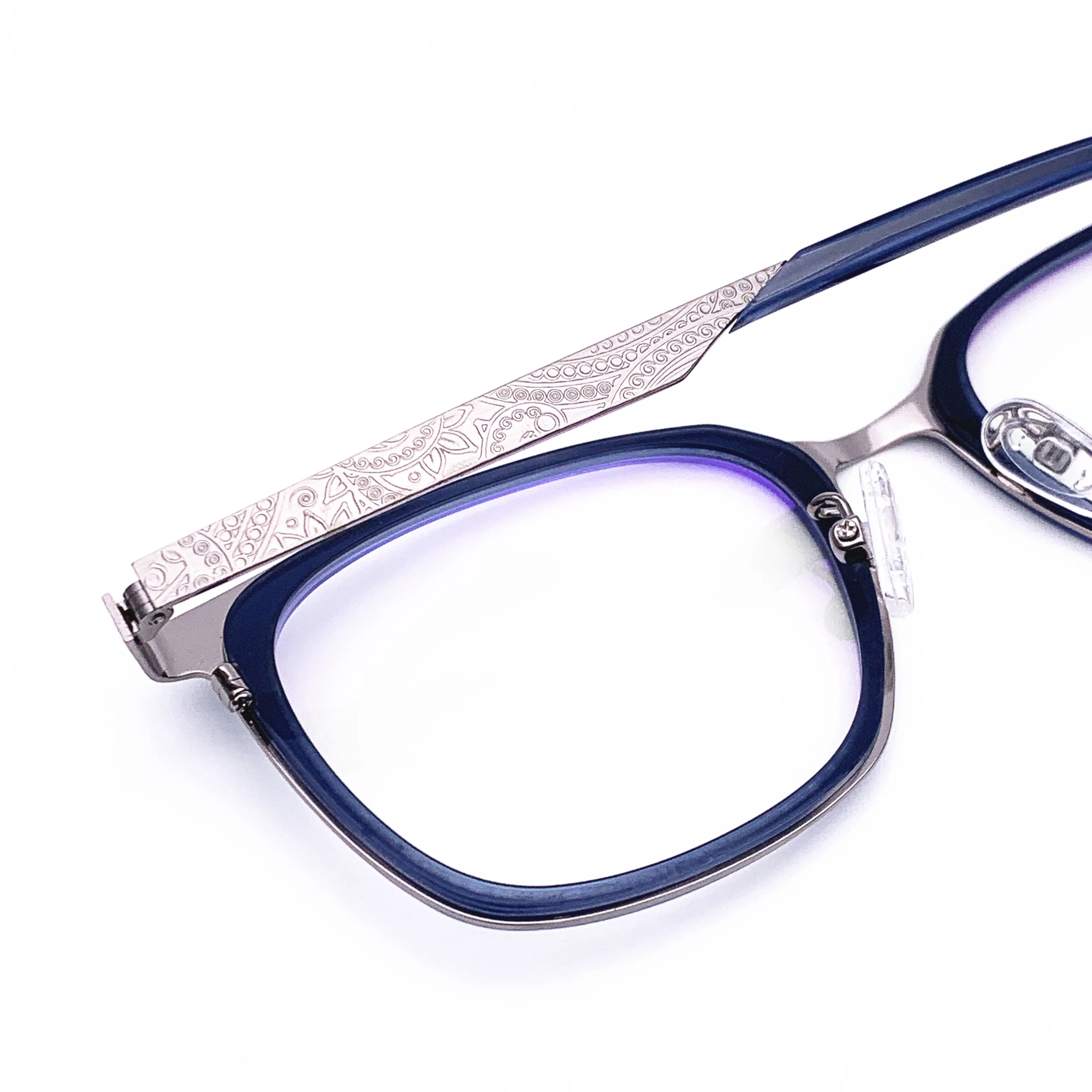 Belight Optical Brand Design Ultra light Acetate with Thin Stainless ...