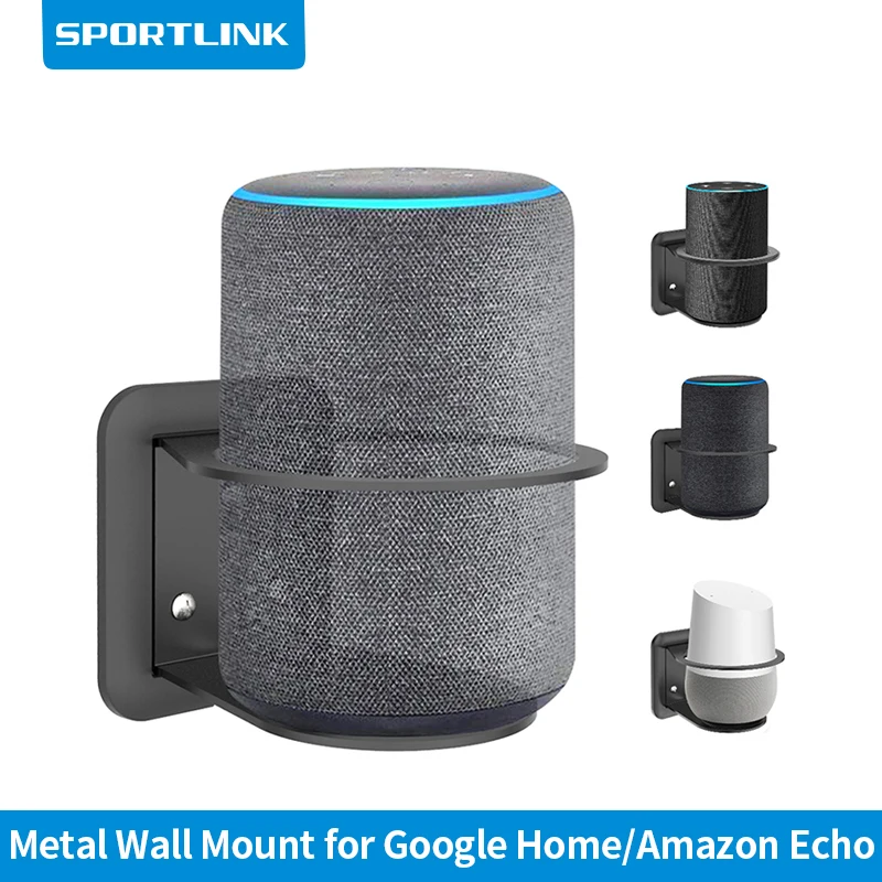 SPORTLINK soporte de pared de Metal para Google Home, Alexa, Echo Plus ...