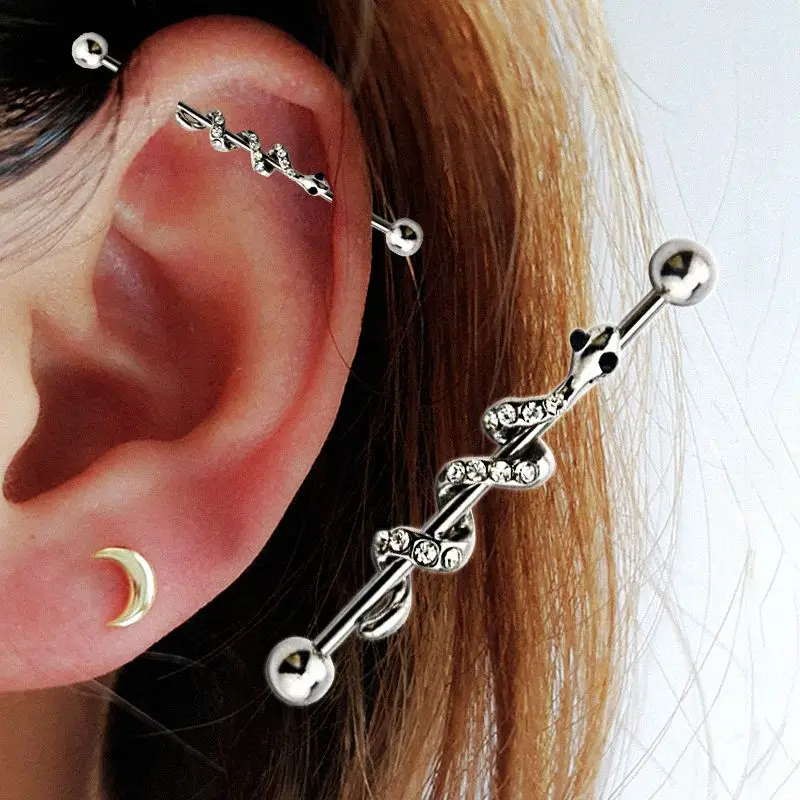 Ear Bridge Piercing