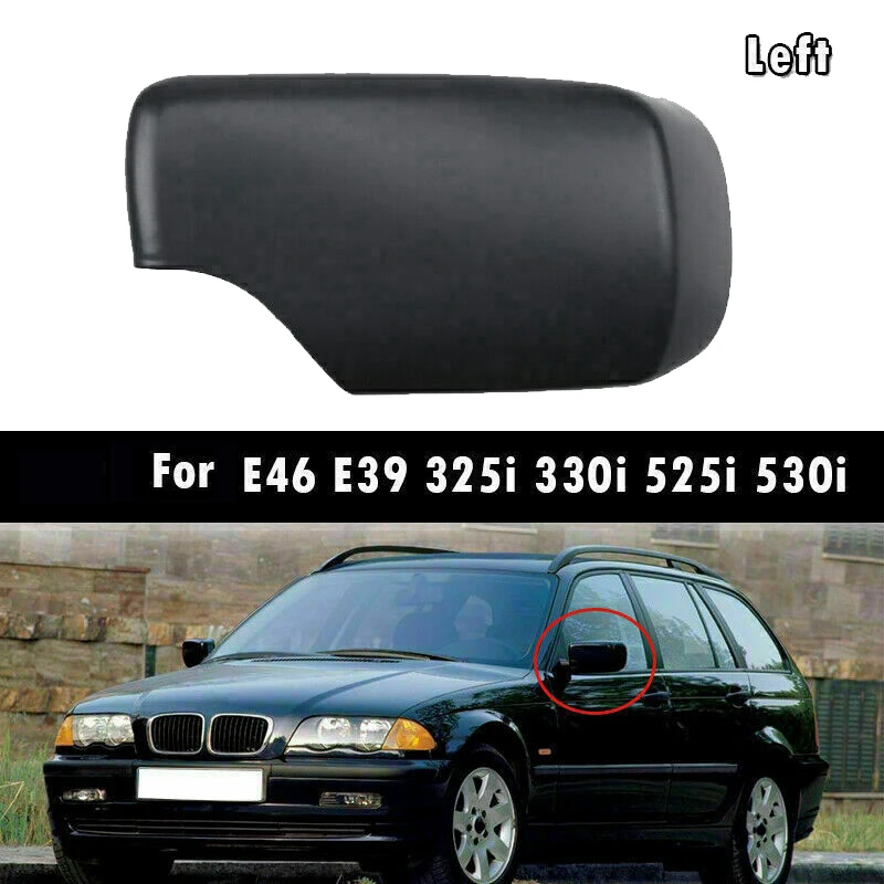 Cubierta para espejo retrovisor izquierdo, tapa para BMW E46 E39 1998 ...