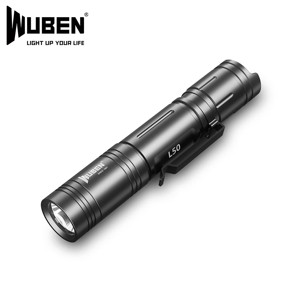 WUBEN L50 Flashlight USB Rechargeable High Power 1200 Lumens Portable ...