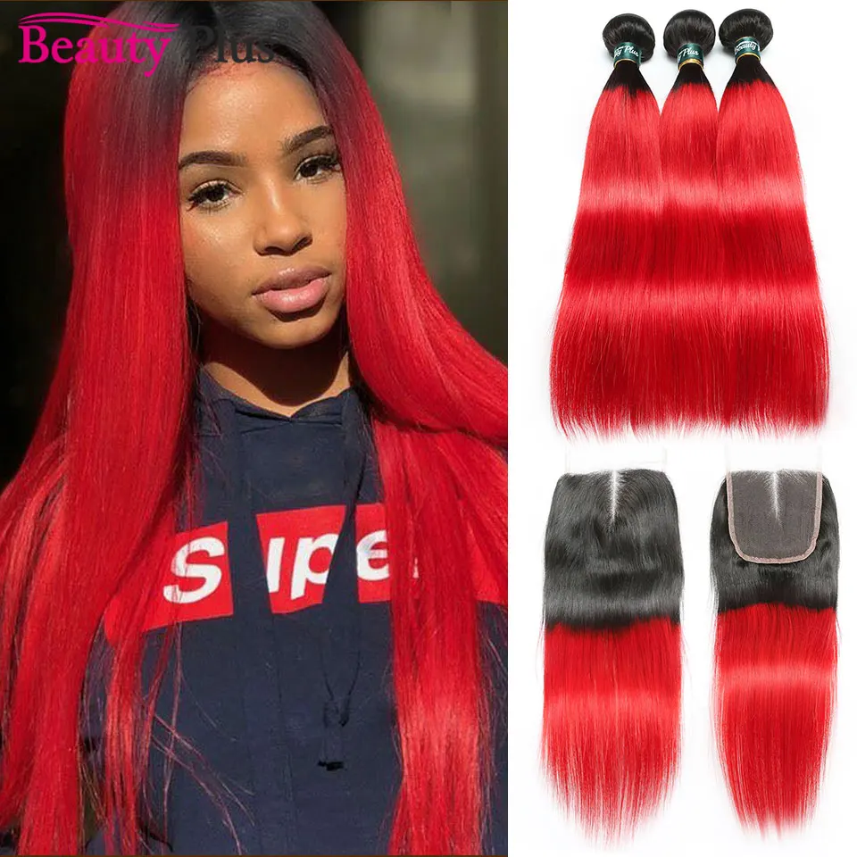 Red Ombre Hair Straight