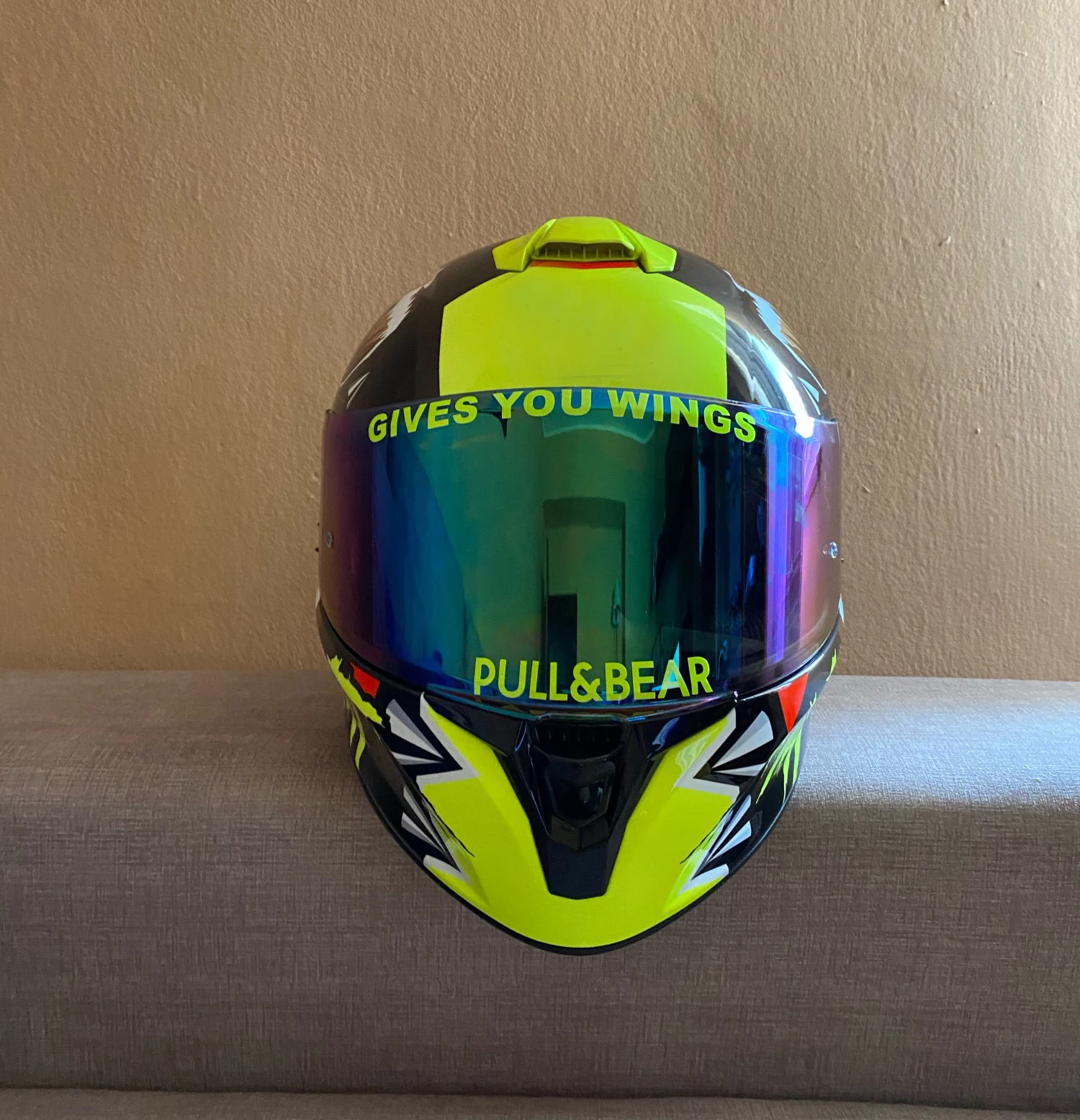 Lens helmet motorcycle motor bike Sticker Decals Waterproof Reflective ...