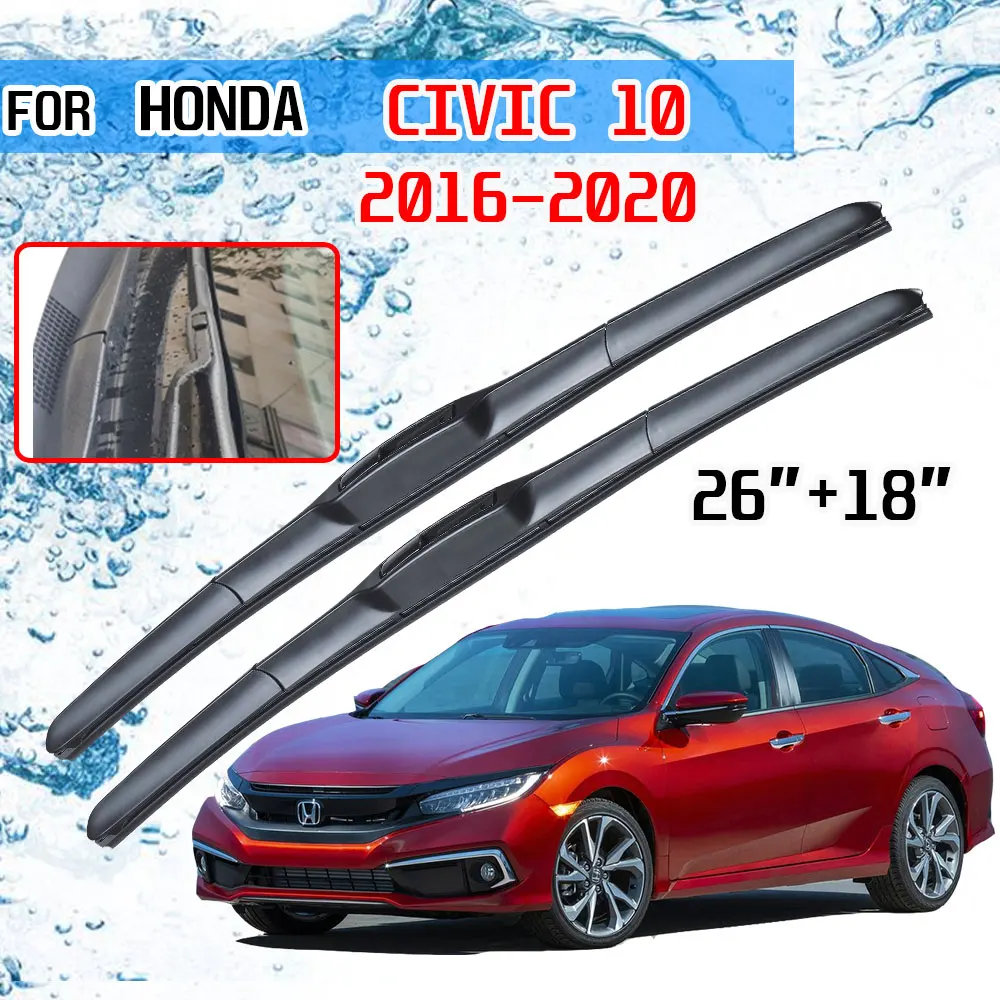 For Honda Civic 10 2016 2017 2018 2019 10th Gen 10 FC FC1 FC2 FC5 Accessories Car Front ...