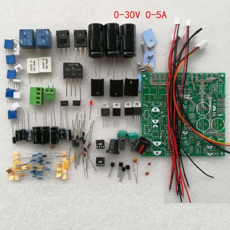 Adjustable power supply 0-30V 0-5A learning experiment power board ...