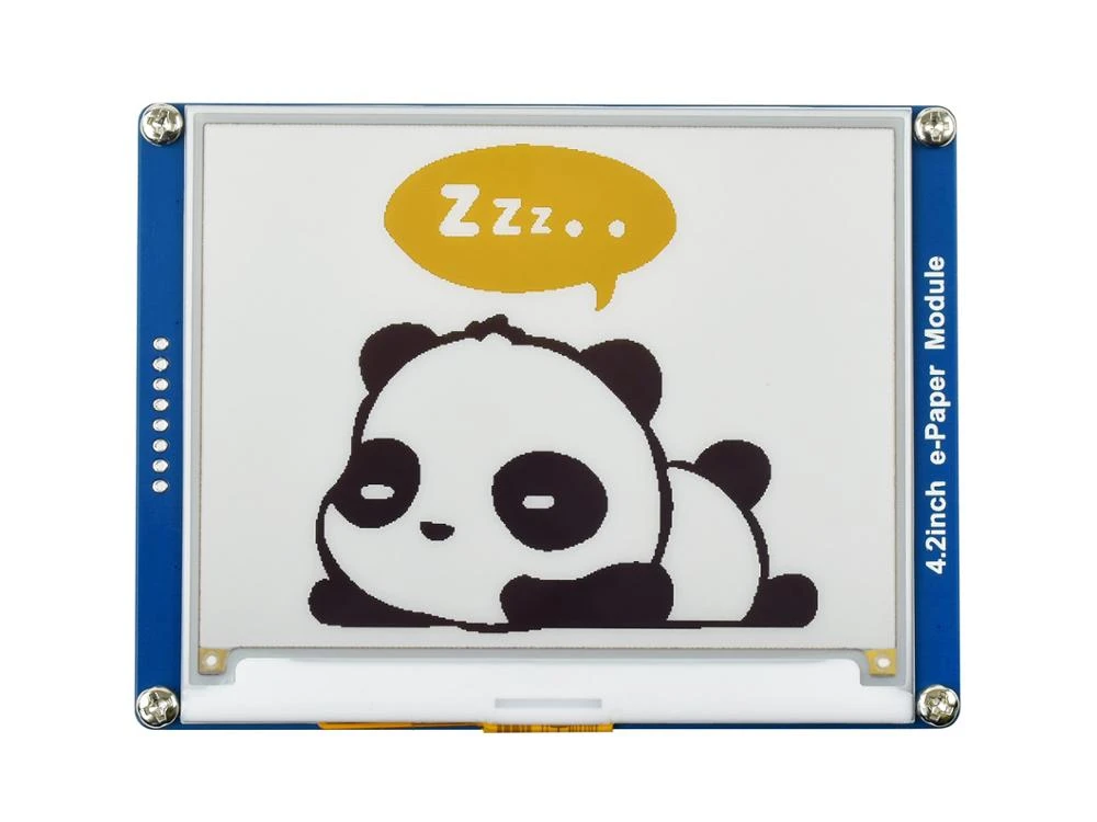 4.2inch E Ink Display Module 400x300 E paper Module Yellow Black White ...
