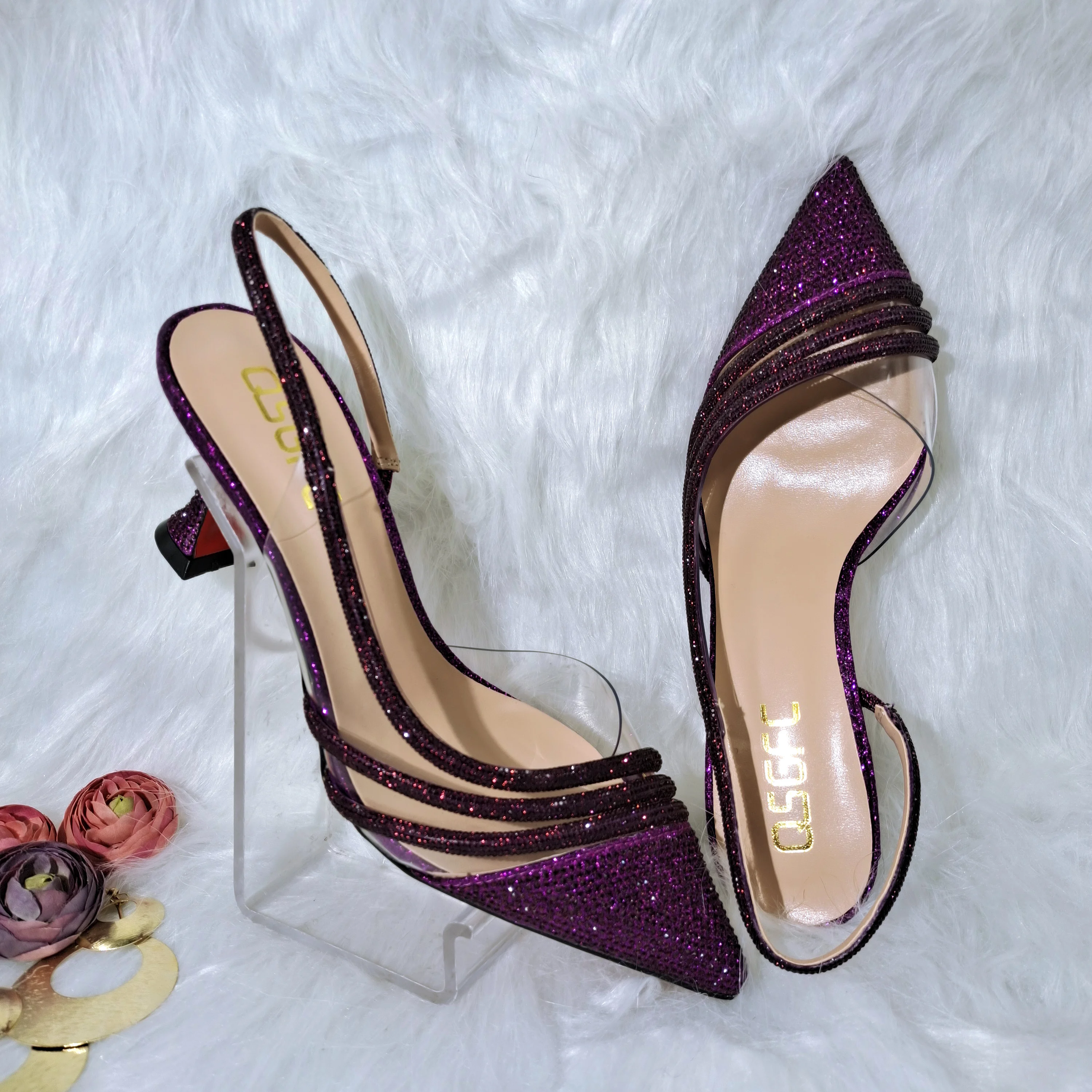 Plum Colored Stilettos