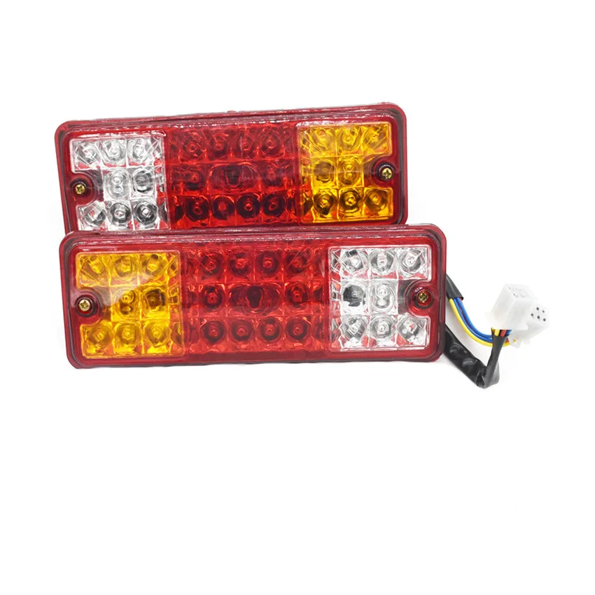 2Pcs 12-60V Electric tricycle rear taillight tricycle carriage four ...