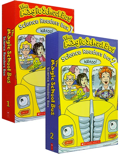 20 Books/set The Magic School Bus Science Readers Box English Picture ...