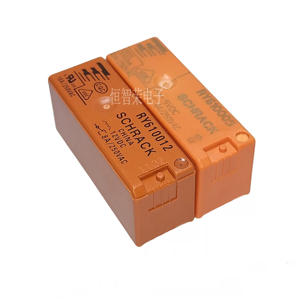 10PCS/Lot Power Relays RY610005 RY610012 RY610024 8A 5PIN A Set Of ...