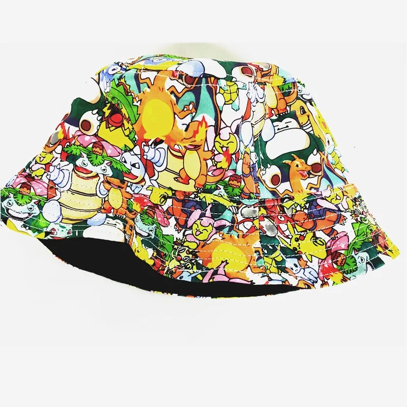 Pokemon Bucket Hat | Pikachu All Over Print Summer Hat