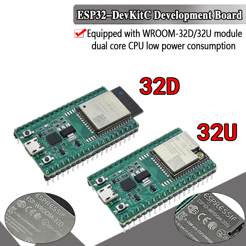 Esp32 Devkitc Core Board Esp32 Entwicklung Bord Esp32 Wroom 32d Esp32 Wroom 32uintegrated
