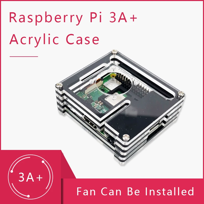 Raspberry Pi 3 Model A+ Case Pi 3a+ Shell - Demo Board Accessories - AliExpress