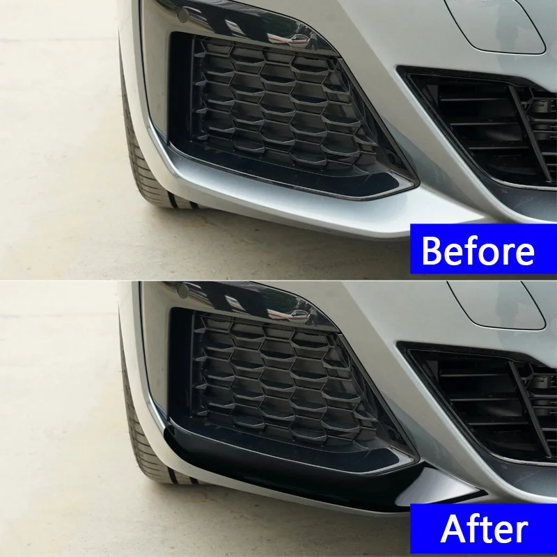 Front Bumper Fog Lamp Frame Trim Cover For BMW 5 Series G30 2021