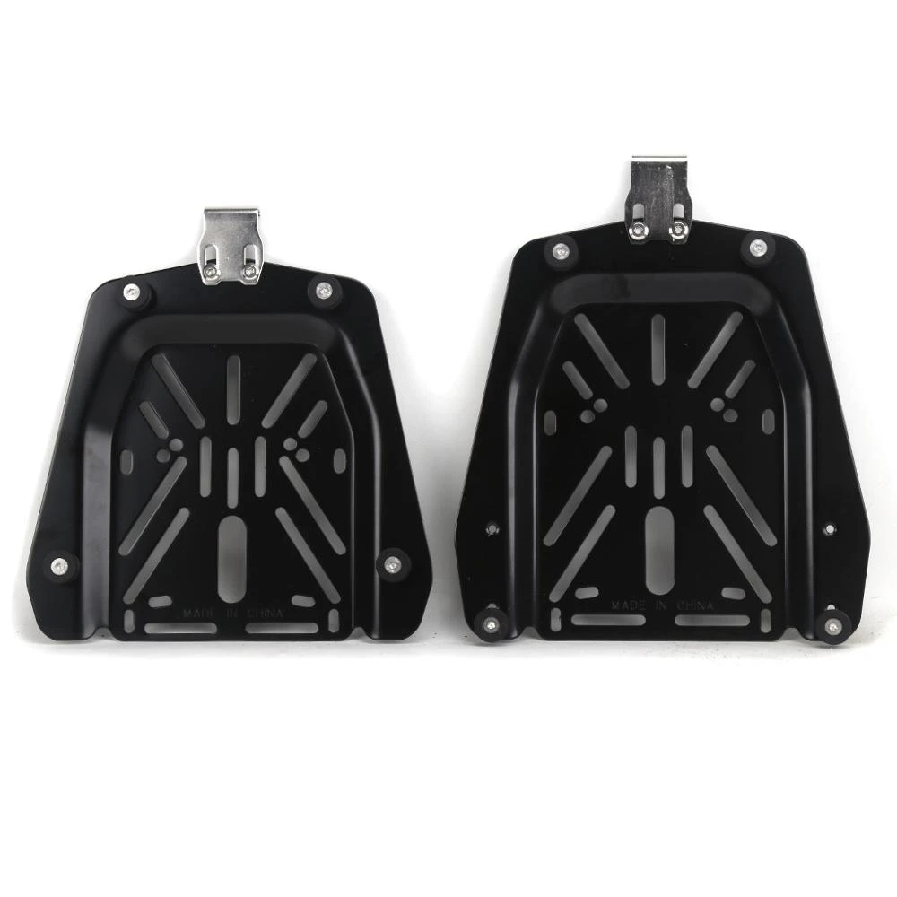 45 80L Universal Motorcycle Rear Top Luggage Box Bracket Plate Helmet ...