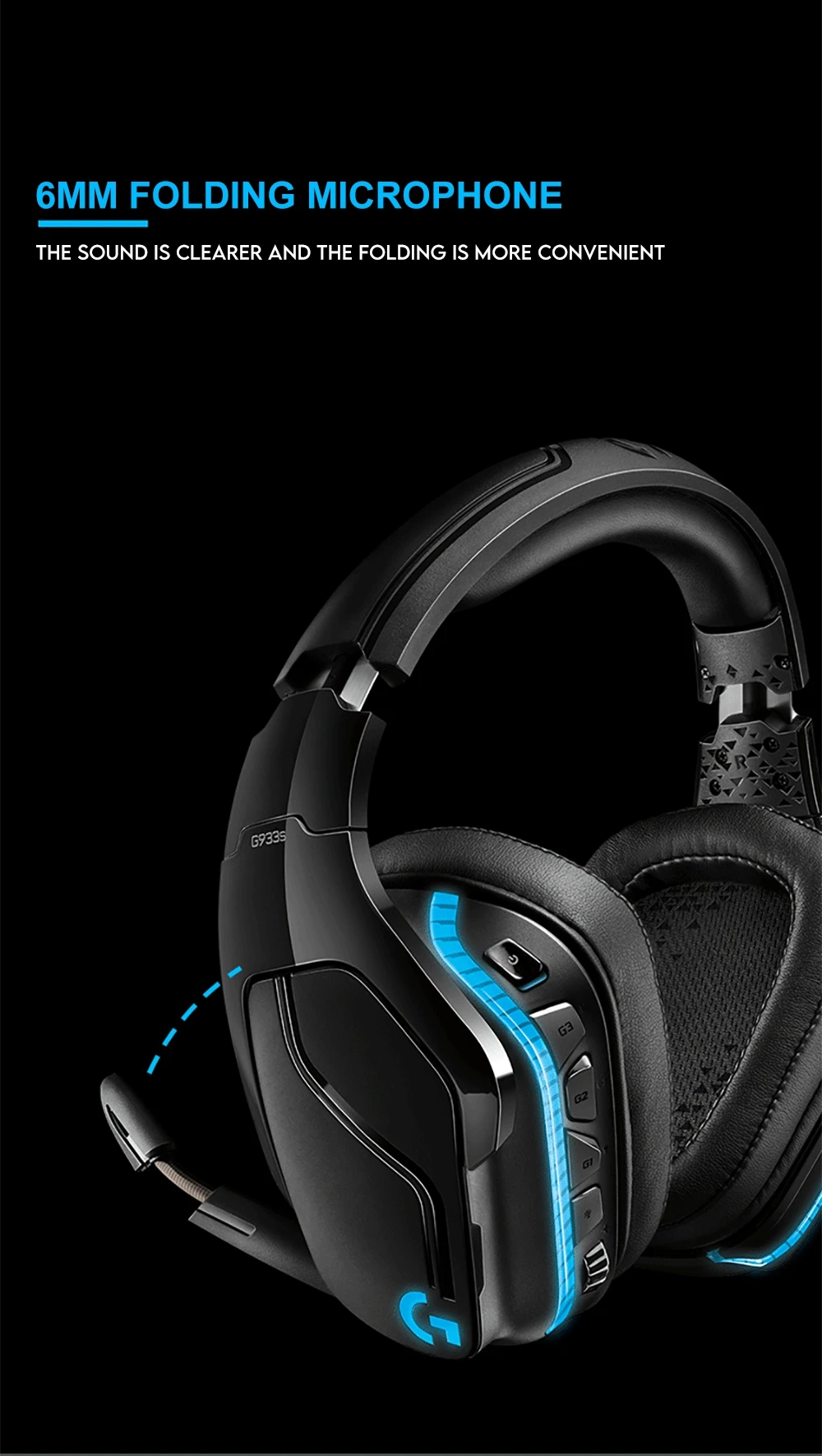 Logitech G933S Wireless 7.1 Surround Lightsync Gaming Headset - OTC.LK