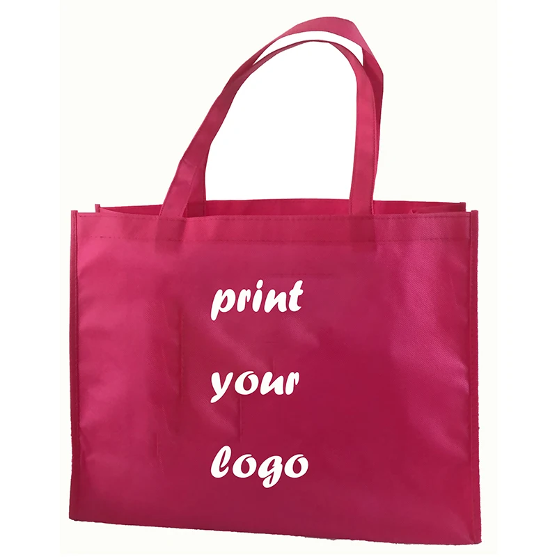 500pcs-Custom-logo-bags-Shopping-bags-with-logo-High-quality-Non-woven ...