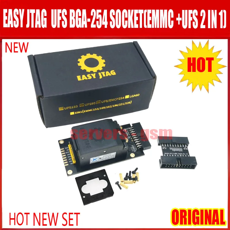 2022 Newest Original Easy-jtag Ufs Bga-254 Socket / Emmc 254 Adapter ...